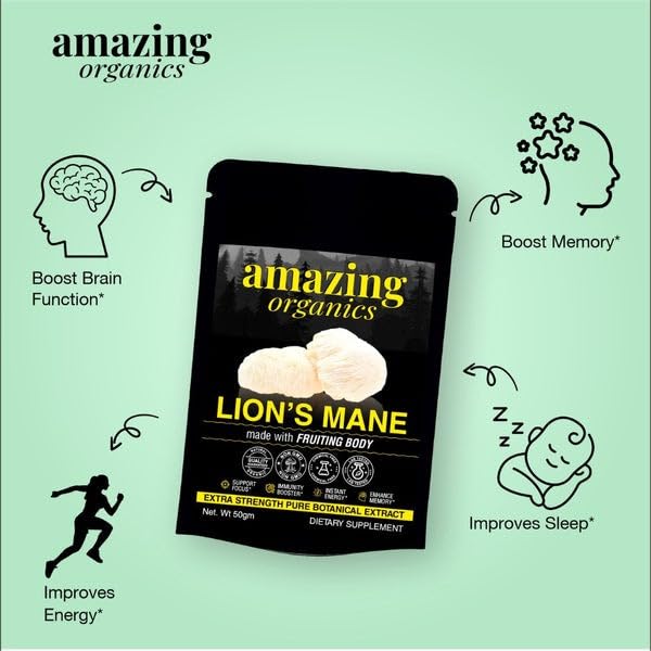 enhance focus with Lion's Mane