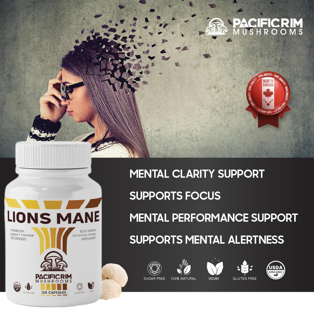 enhance focus with lion's mane