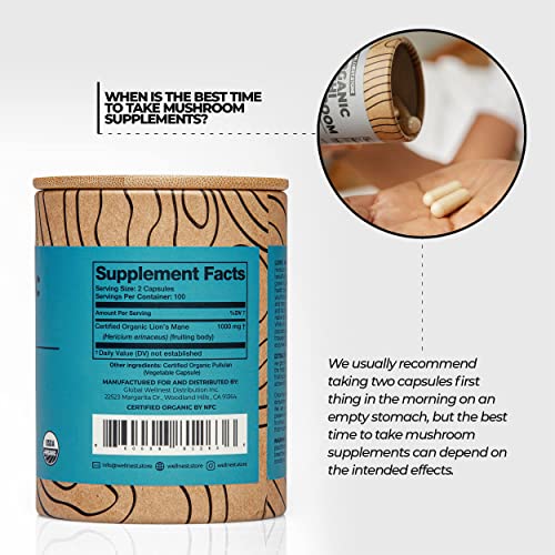 Enhance focus with Lions Mane