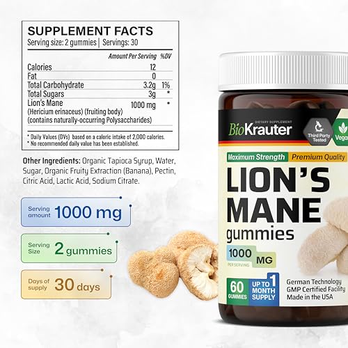 enhance focus with Lions Mane
