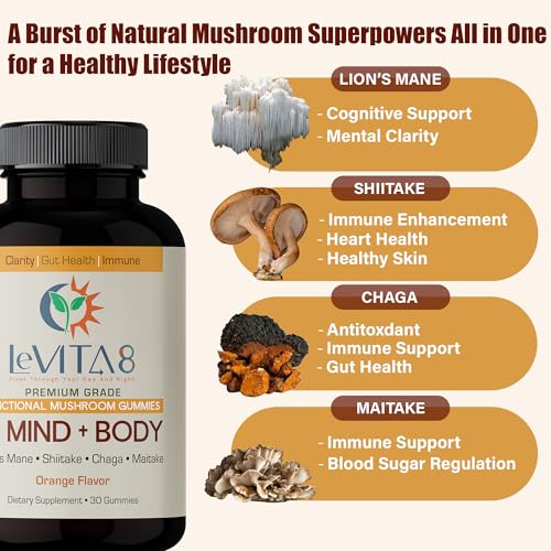 enhance focus with mushroom gummies