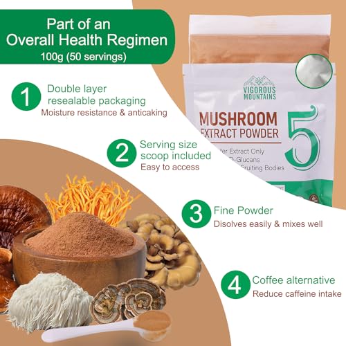enhance focus with mushroom powder