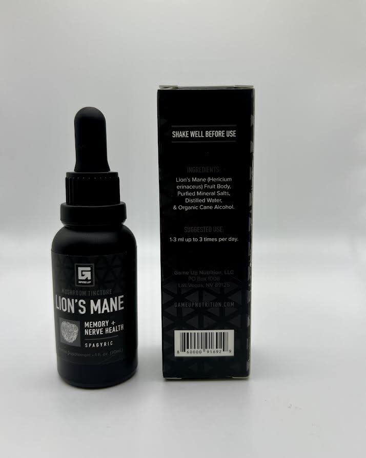 enhance focus with mushroom tincture