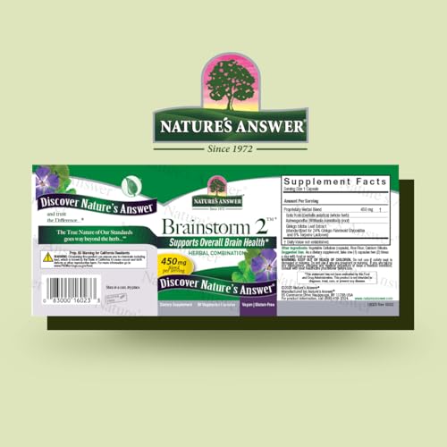 enhance focus with Nature's Answer