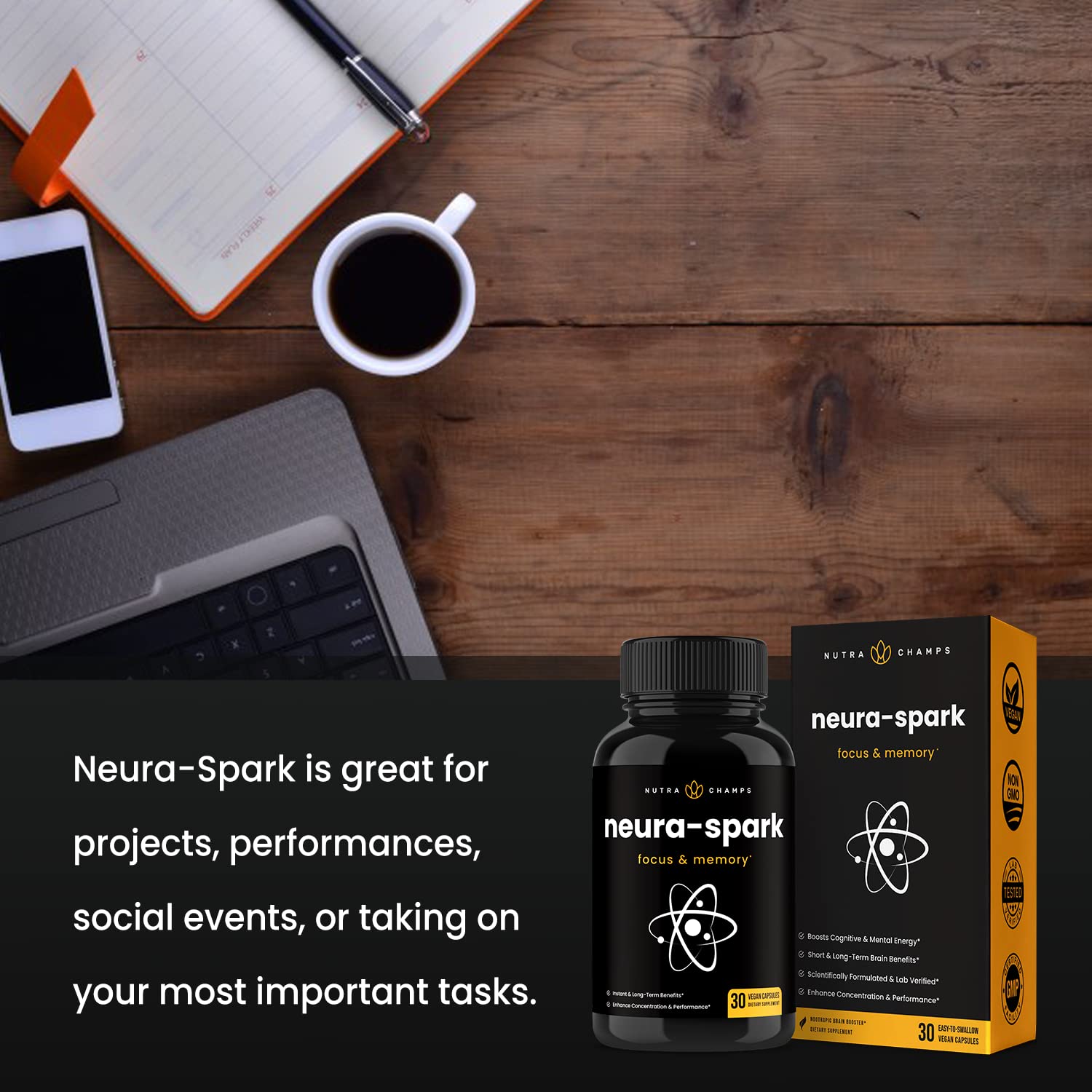 Enhance focus with NeuraSpark