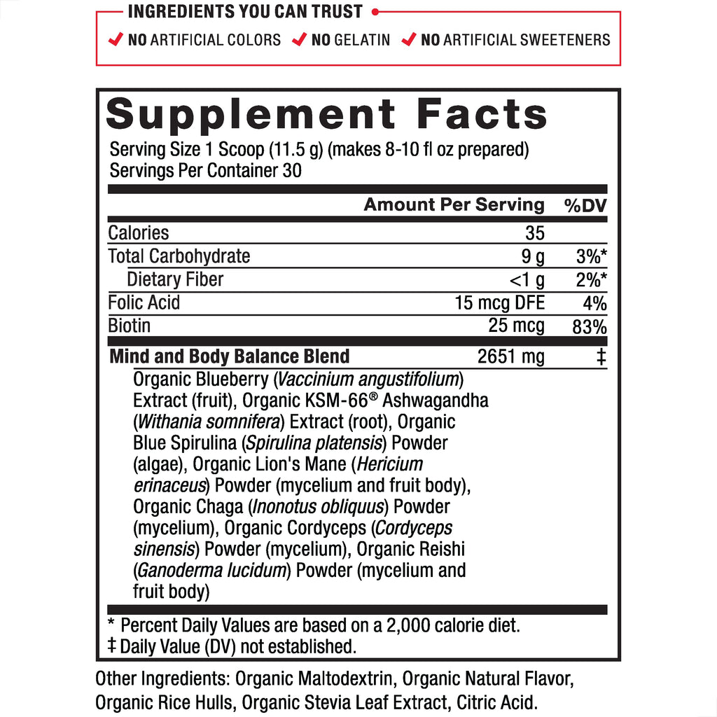 Enhance focus with spirulina powder