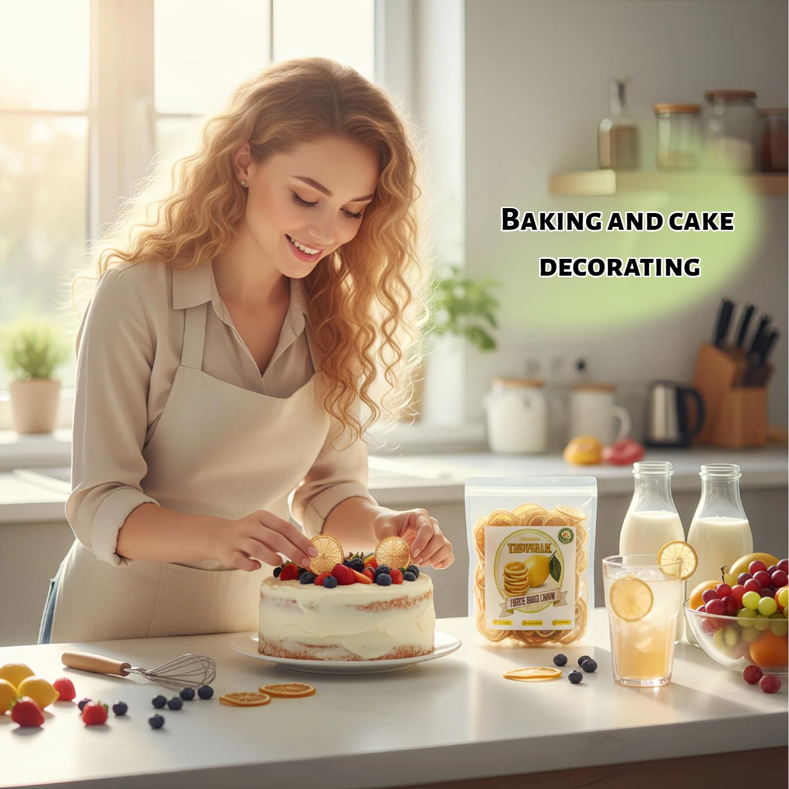enhance ginger tea with dried lemons