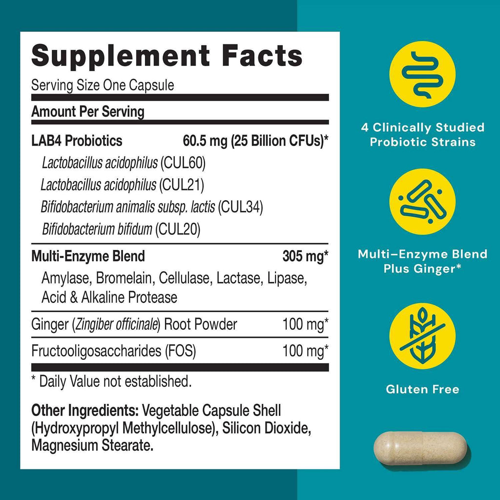 Enhance gut flora with GNC enzymes