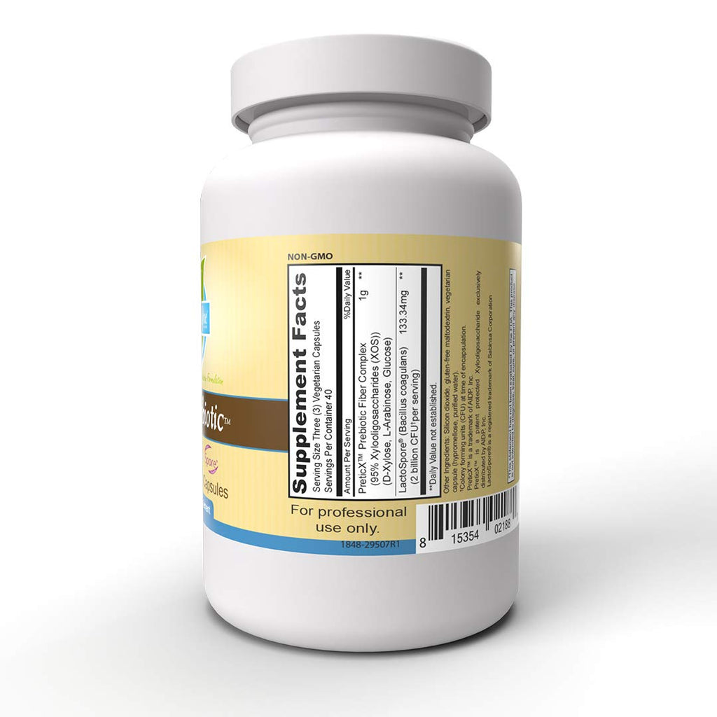 enhance gut flora with Pre+Probiotic