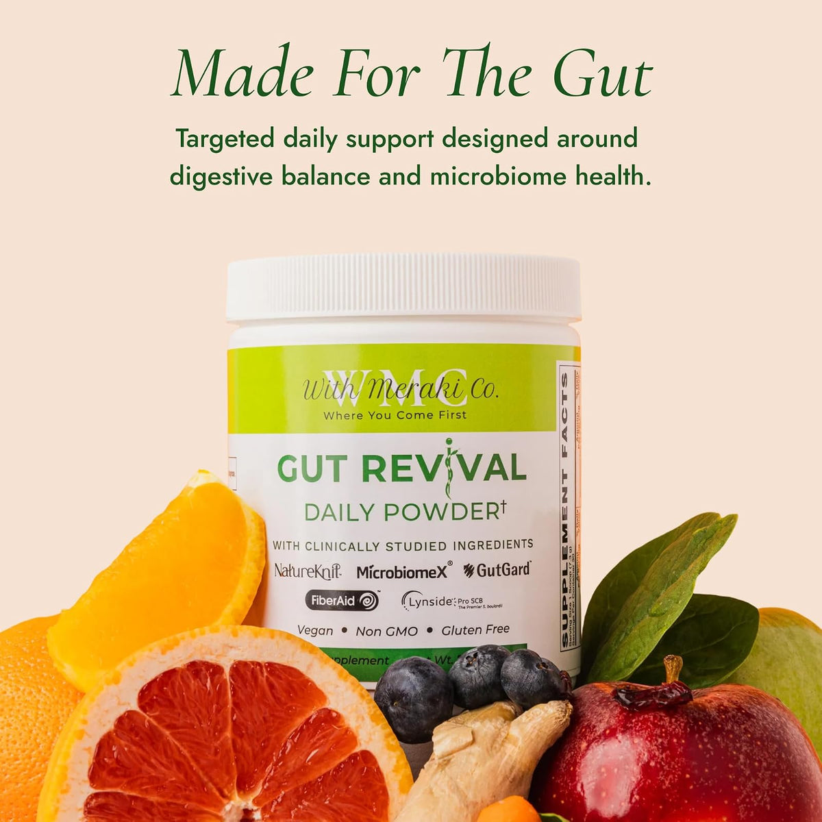 enhance gut flora with prebiotics