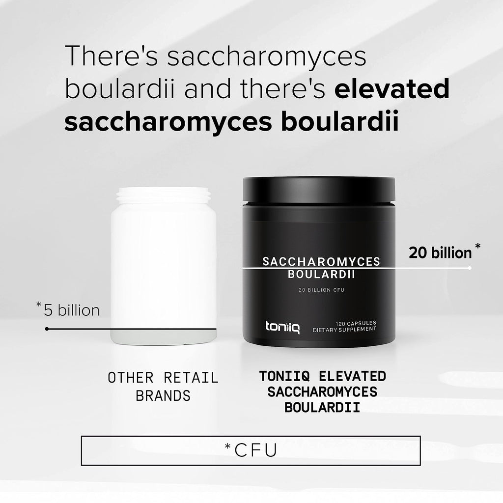 enhance gut flora with Saccharomyces