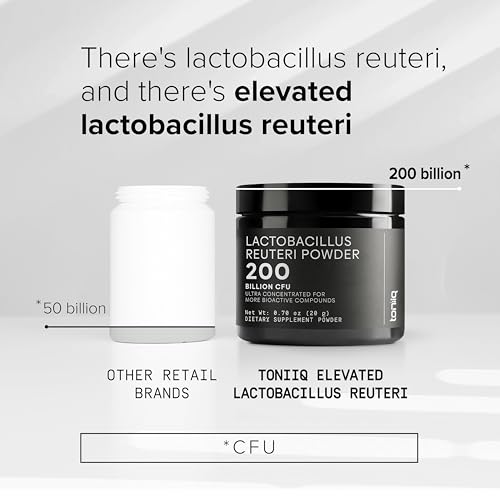 enhance gut flora with Toniiq L Reuteri
