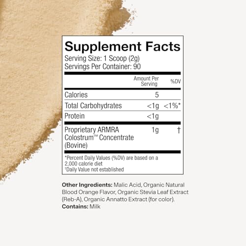 Enhance gut health with colostrum