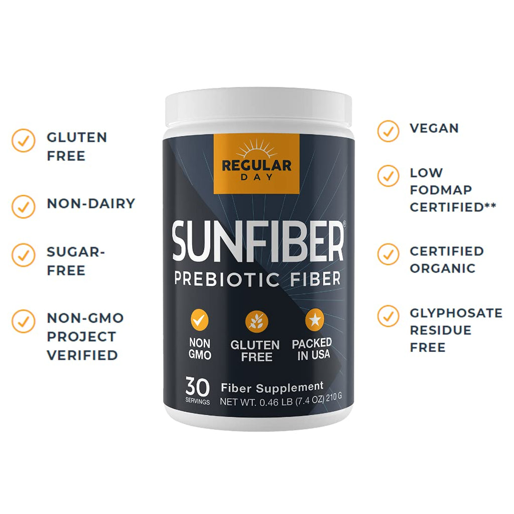 Enhance gut health with Sunfiber