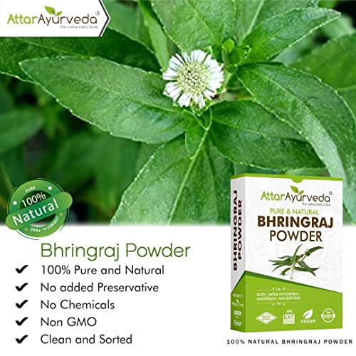 enhance hair health with bhringraj powder