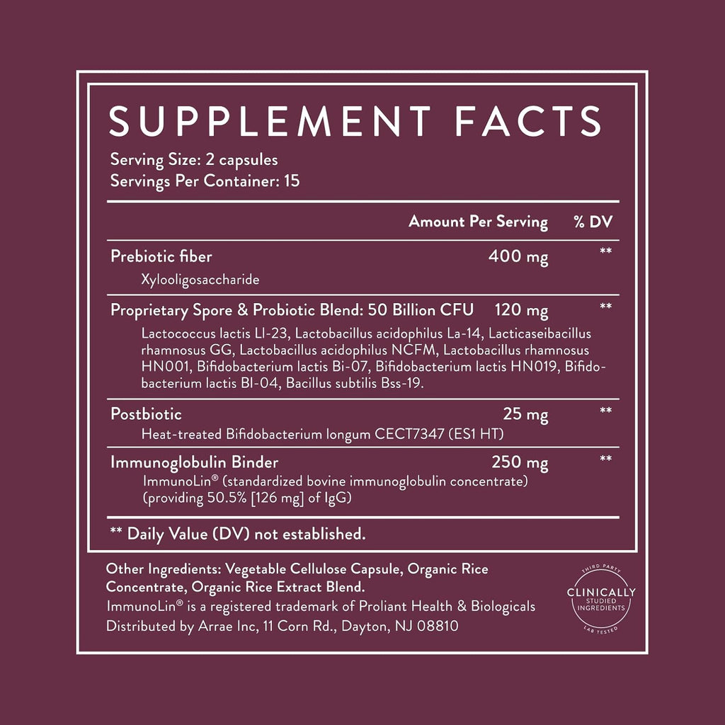 enhance immunity with Tribiotic probiotics