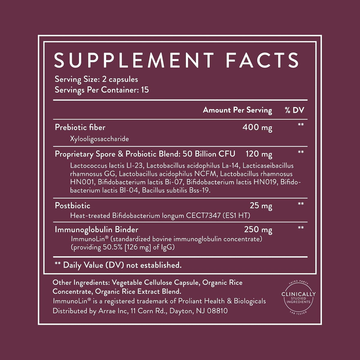 enhance immunity with Tribiotic probiotics