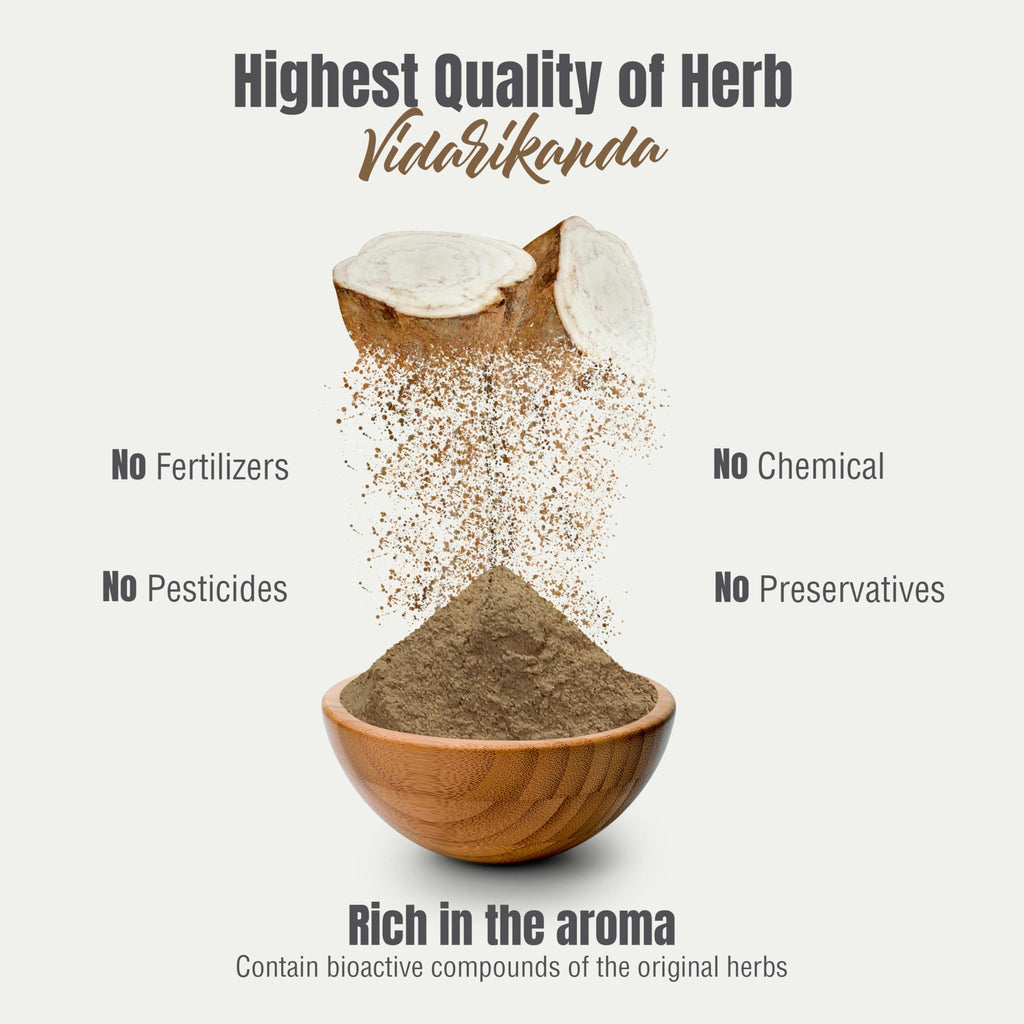 Enhance immunity with Vidarikanda Powder