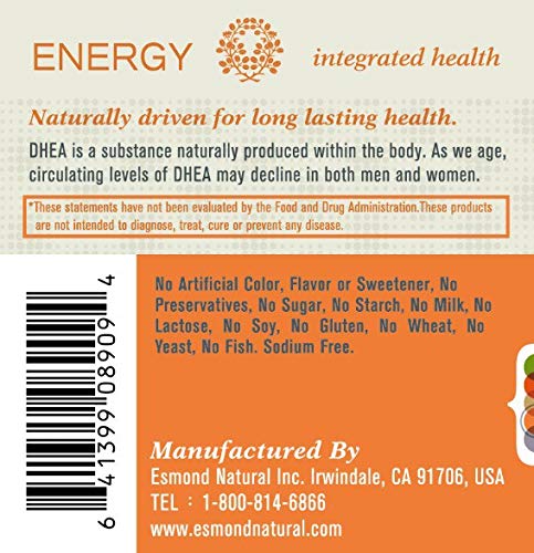 Enhance libido with DHEA tablets
