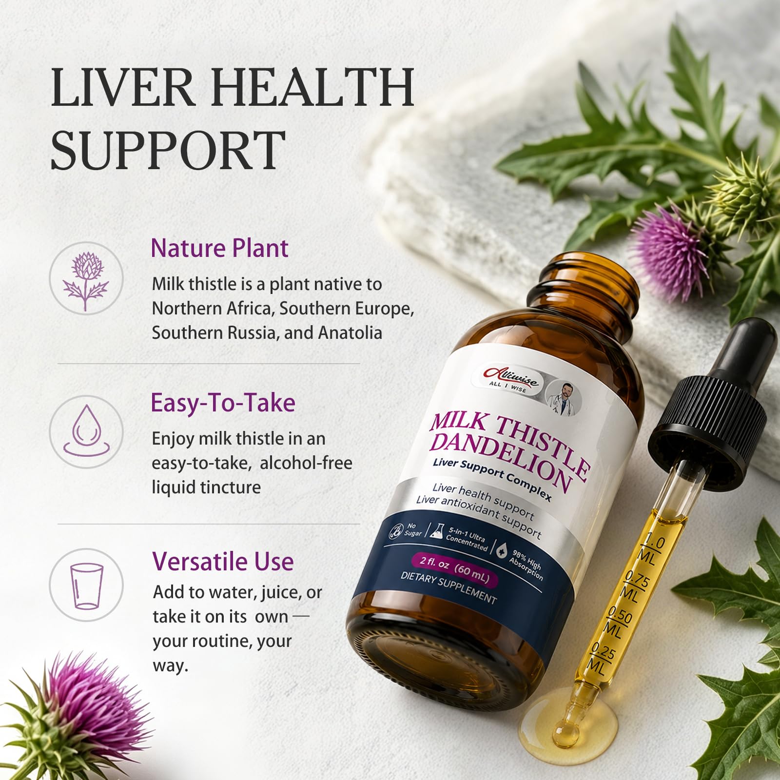 enhance liver function with Milk Thistle
