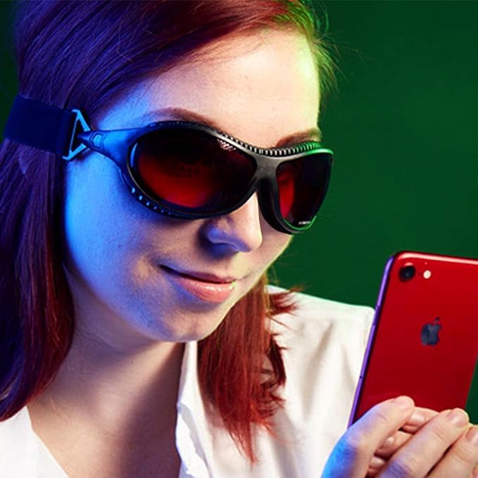 enhance melatonin absorption with sleep glasses