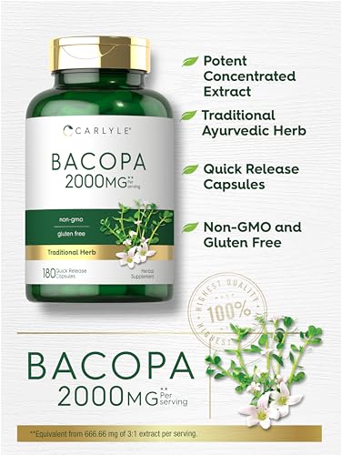 enhance memory with bacopa monnieri