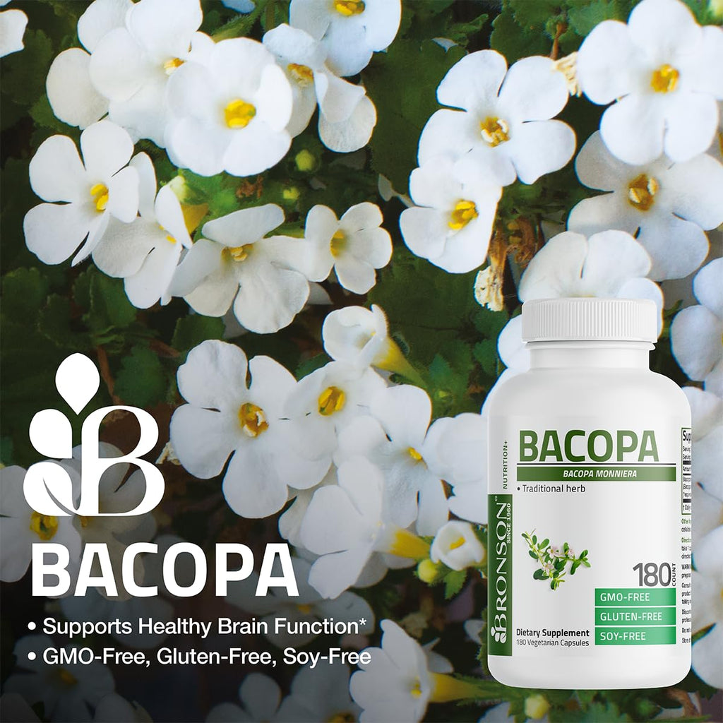 enhance memory with Bacopa Monnieri