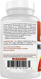 Enhance memory with choline bitartrate