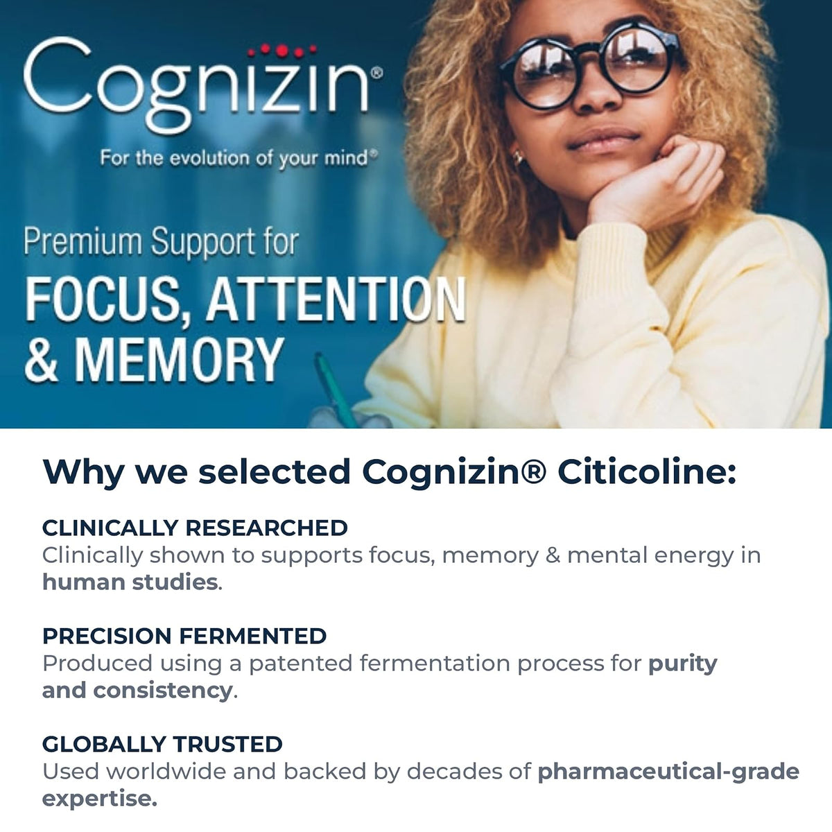 Enhance memory with Citicoline capsules