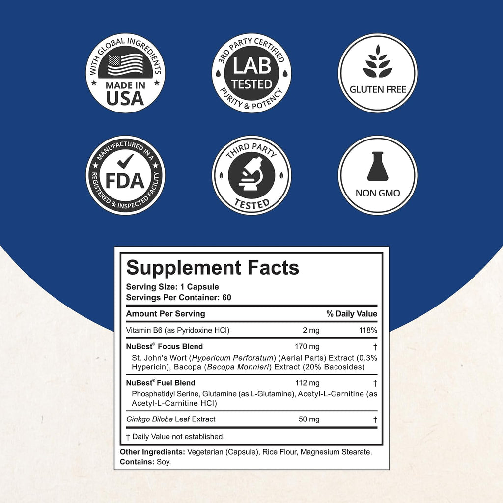 enhance memory with ginkgo biloba capsules