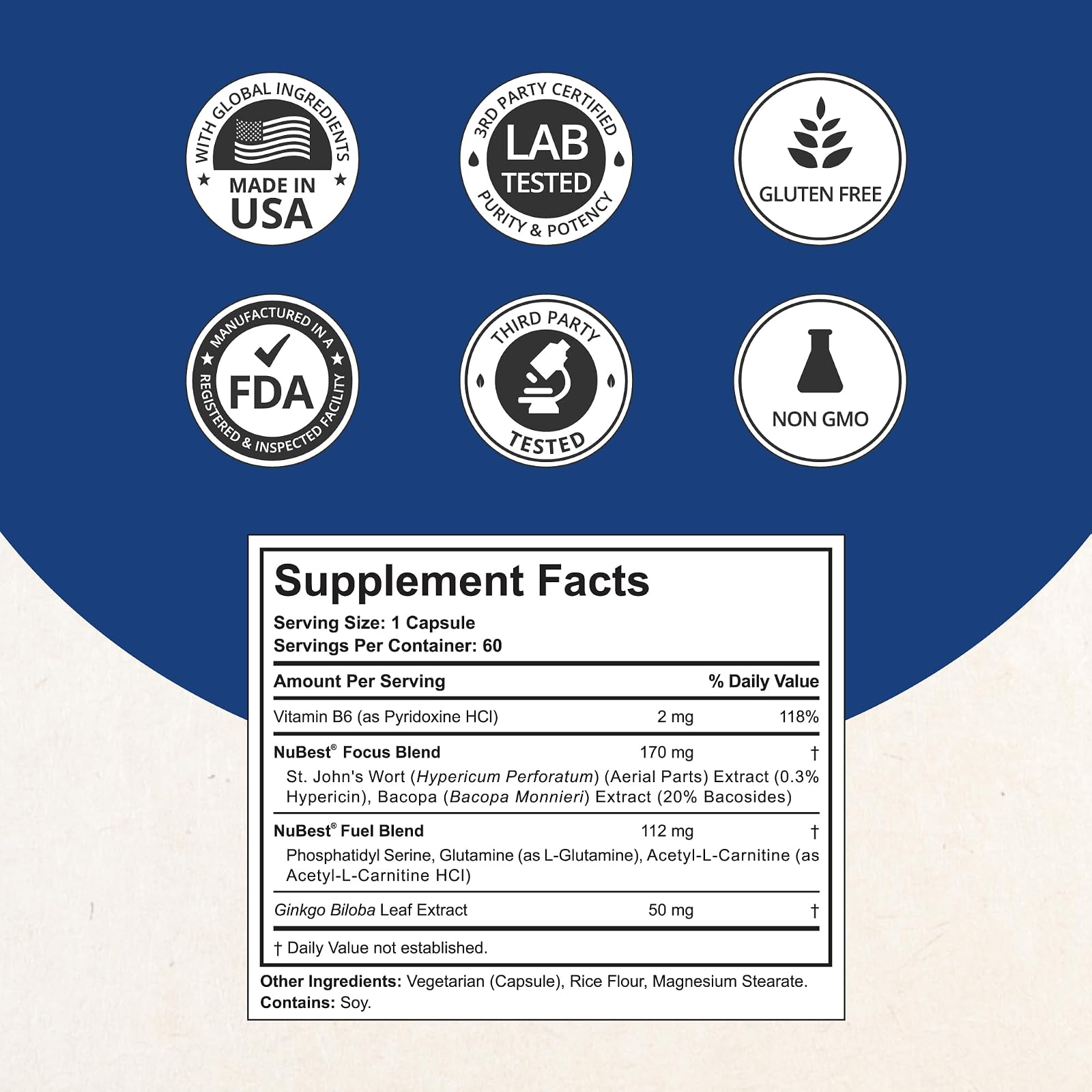 enhance memory with ginkgo biloba capsules