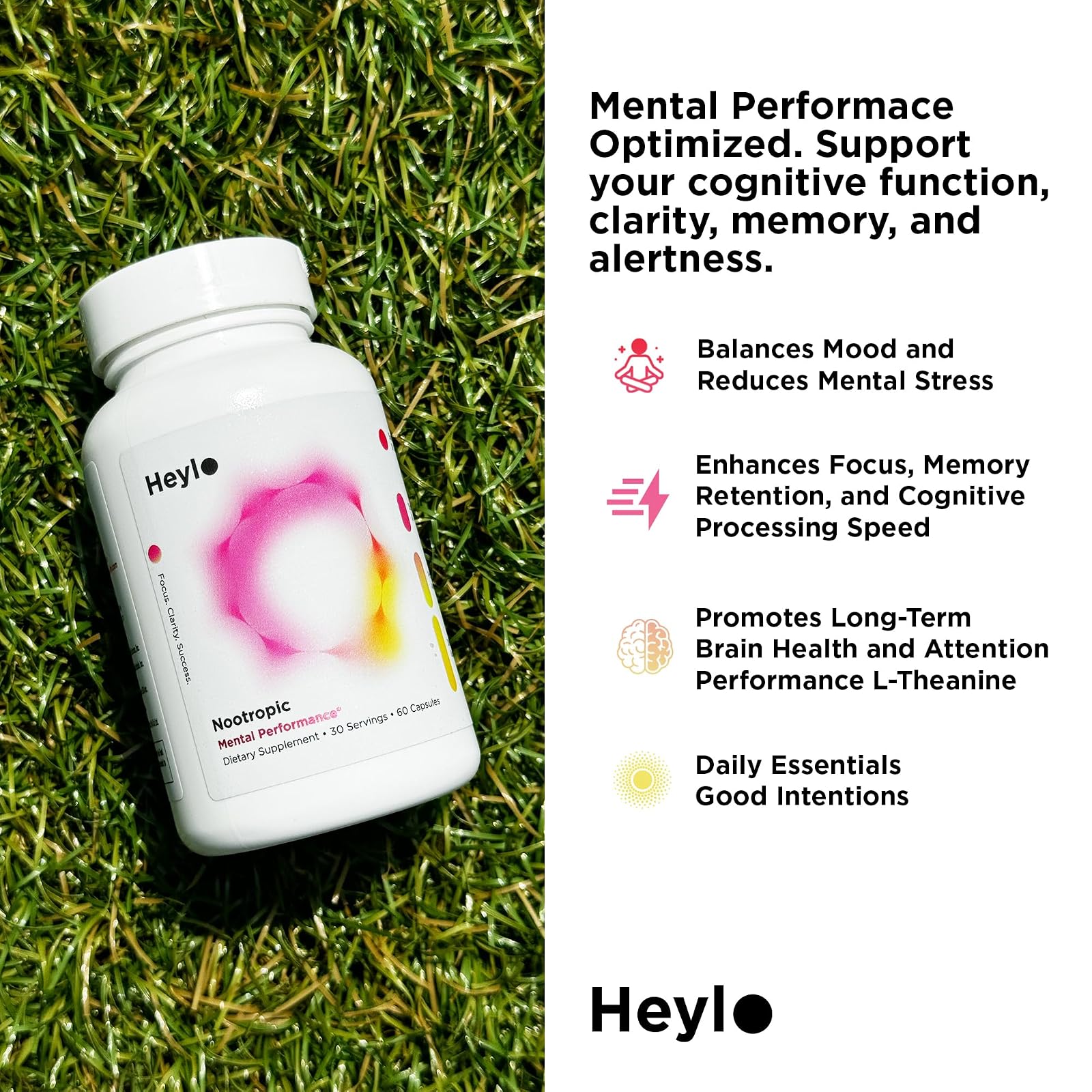 Enhance memory with Heylo nootropics