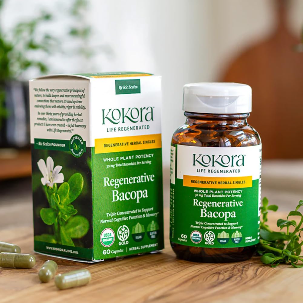 enhance memory with kokora Bacopa