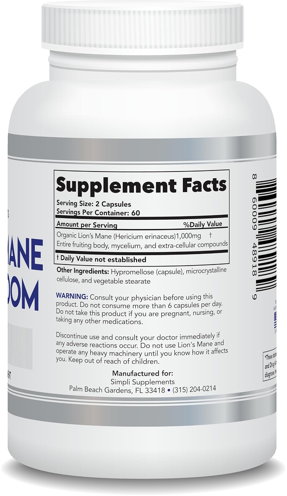 Enhance memory with Lion's Mane