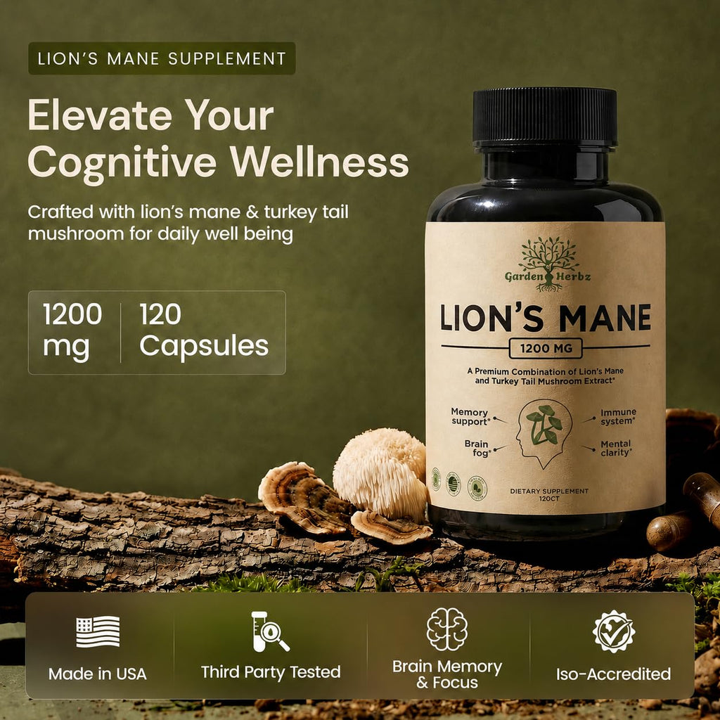 Enhance memory with Lion's Mane