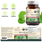 enhance memory with organic Brahmi