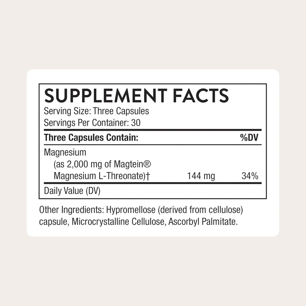 Enhance memory with THORNE magnesium