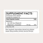 Enhance memory with THORNE magnesium