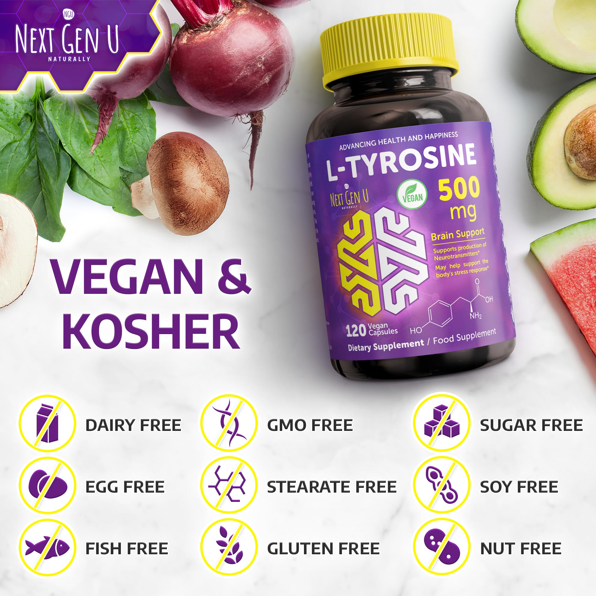 enhance mental clarity with L-Tyrosine
