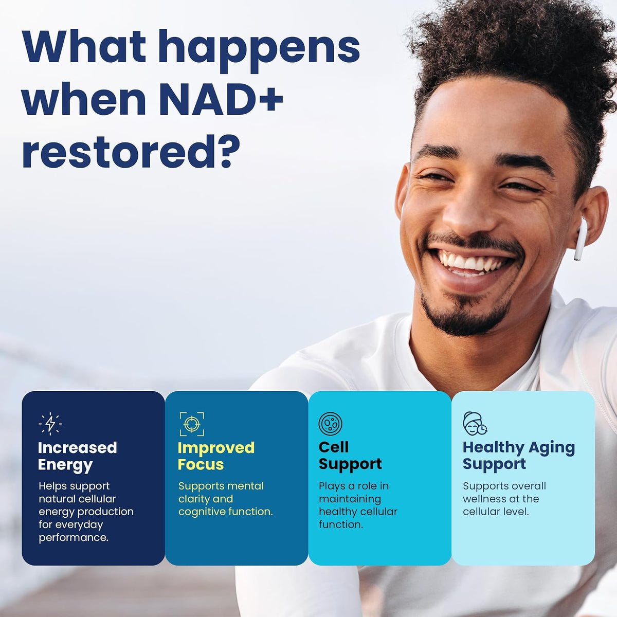 Enhance mental clarity with NAD+