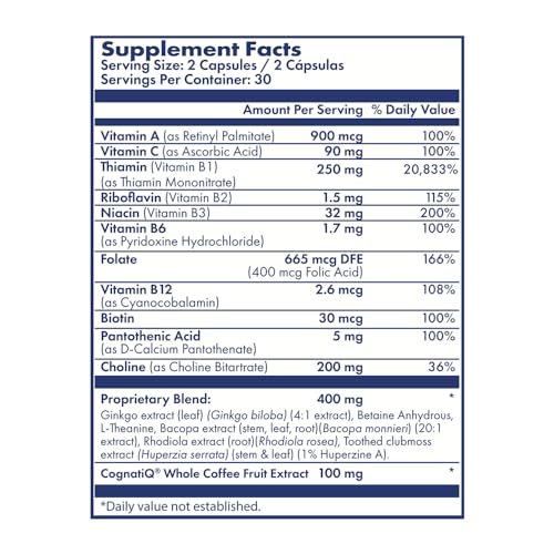 enhance mental clarity with vitamins