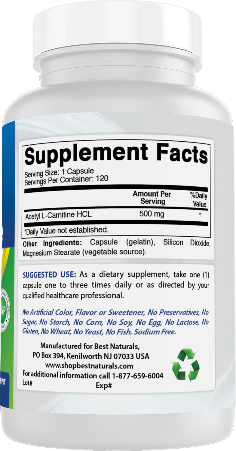 enhance metabolism with acetyl l-carnitine