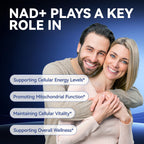 Enhance metabolism with NAD+ supplement