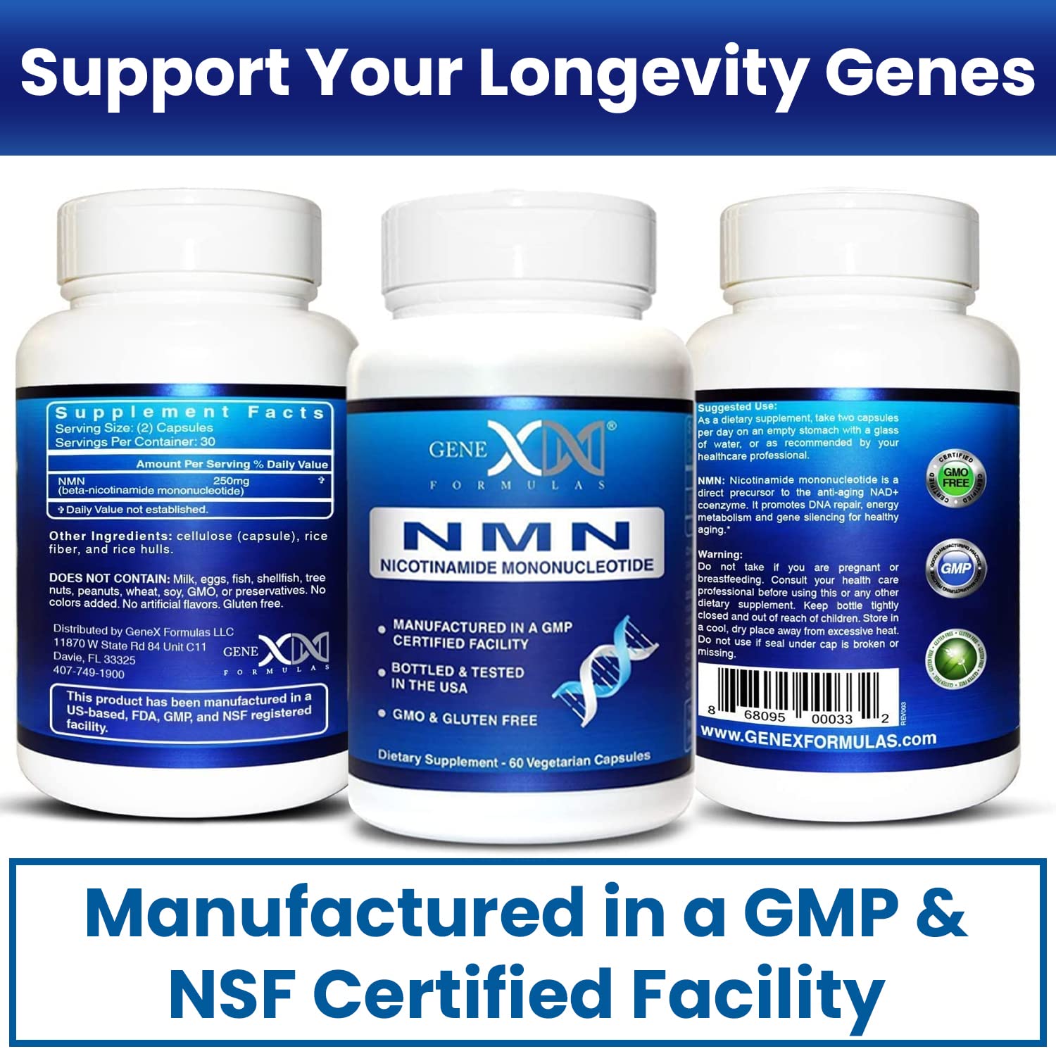 enhance metabolism with NMN 250 mg