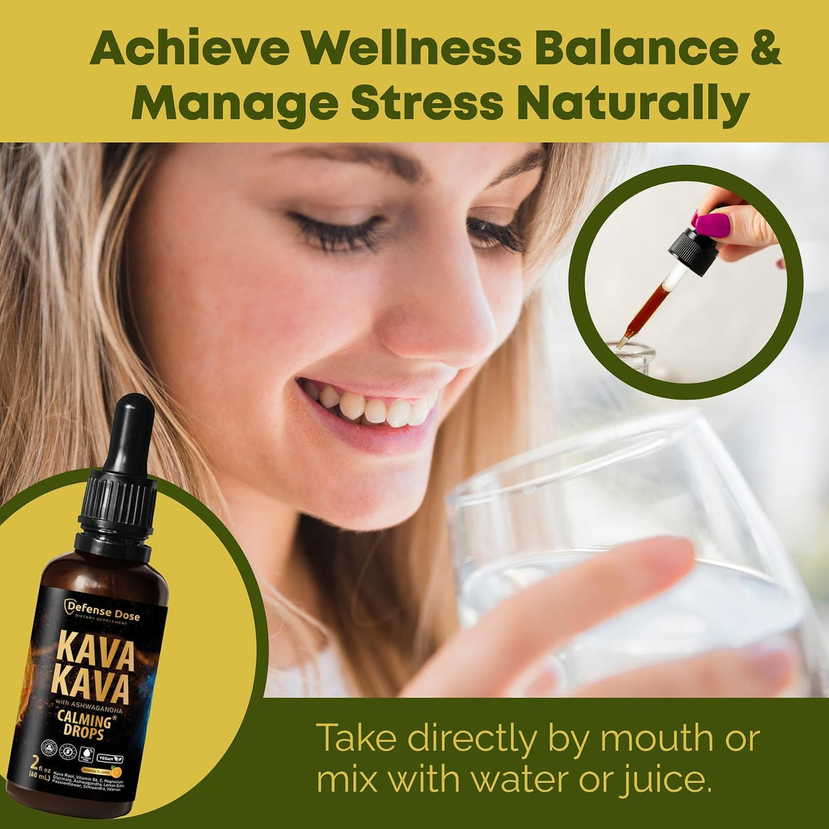 enhance mood with Ashwagandha drops