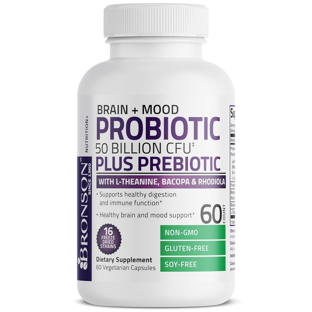 Enhance mood with Bronson probiotics