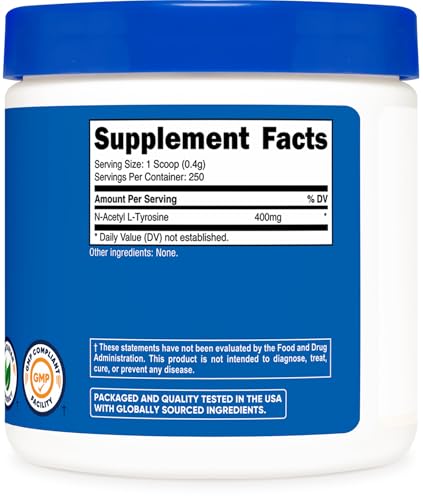 Enhance mood with l-tyrosine powder