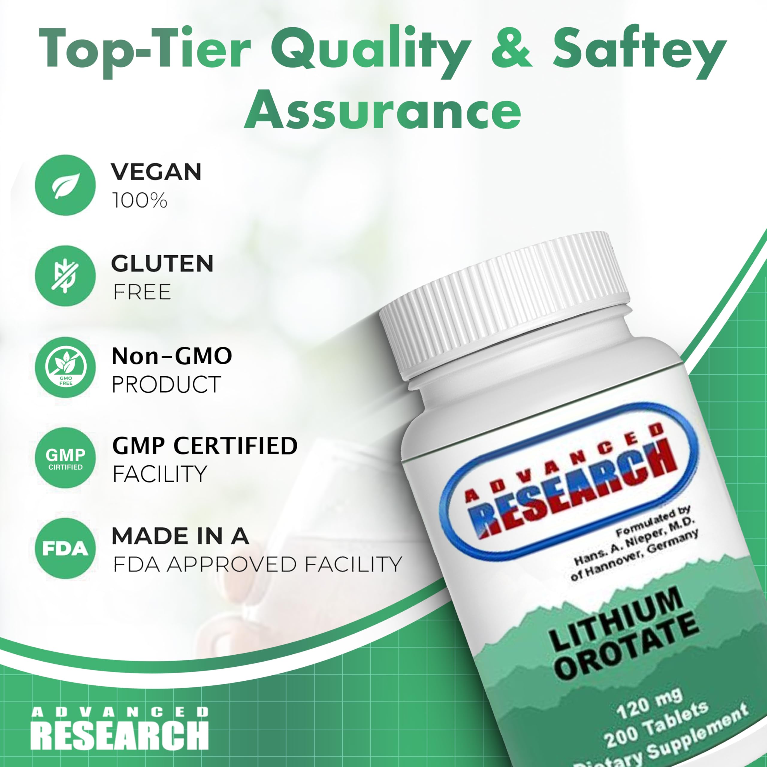 Enhance mood with lithium orotate