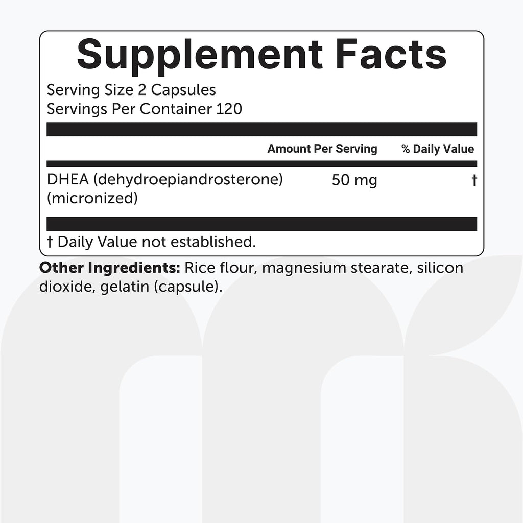 Enhance mood with Micro Ingredients DHEA