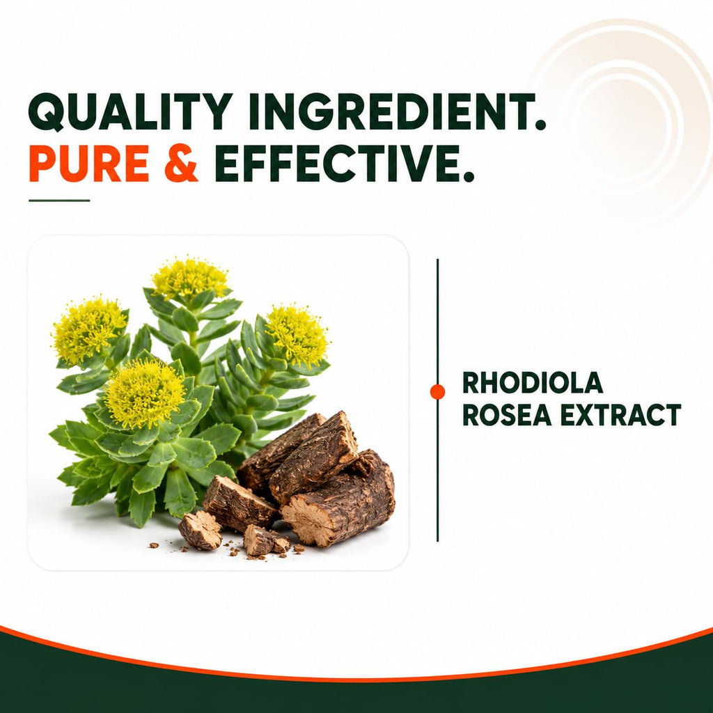 Enhance mood with Rhodiola Rosea